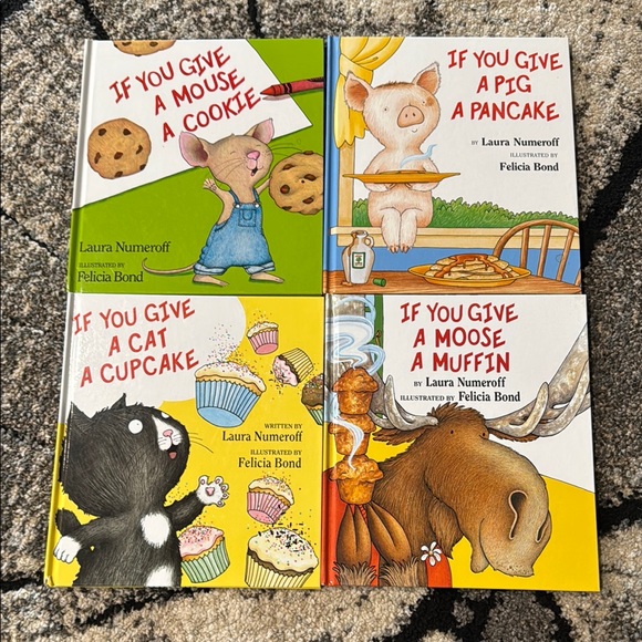 Laura Numeroff | Toys | If You Give A Mouse A Cookie Book Set | Poshmark